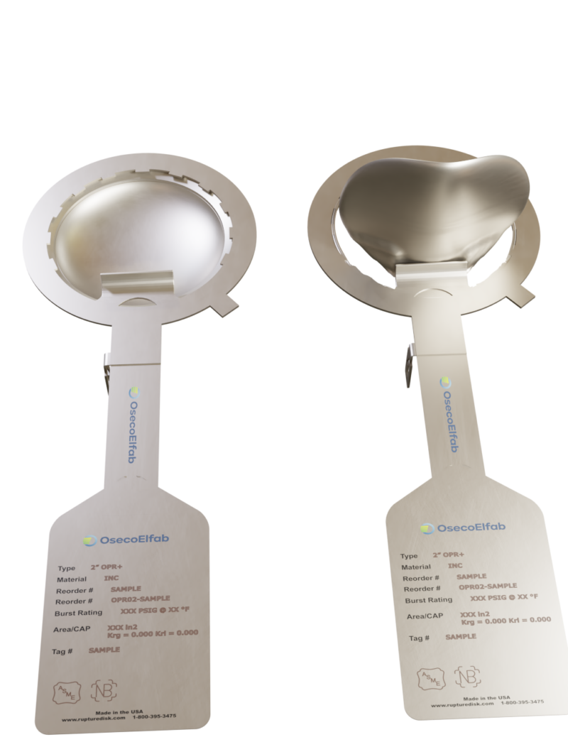 OsecoElfab's OPR+ Rupture Disc - Advanced Rupture Disk Technology, Inc.